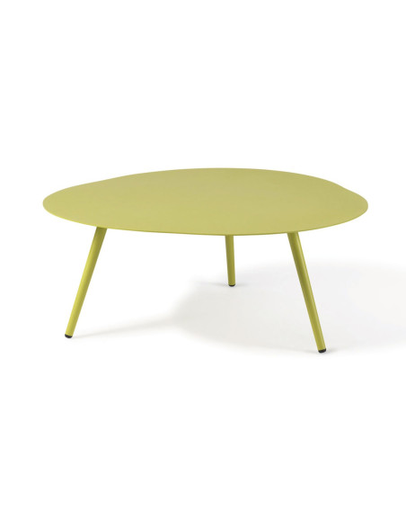 Table basse de jardin colorée au design scandinave Sorrento