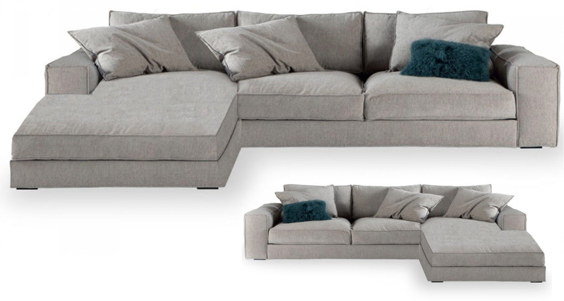 Canapé géant en tissu, Sofa de grande taille en tissu (3)