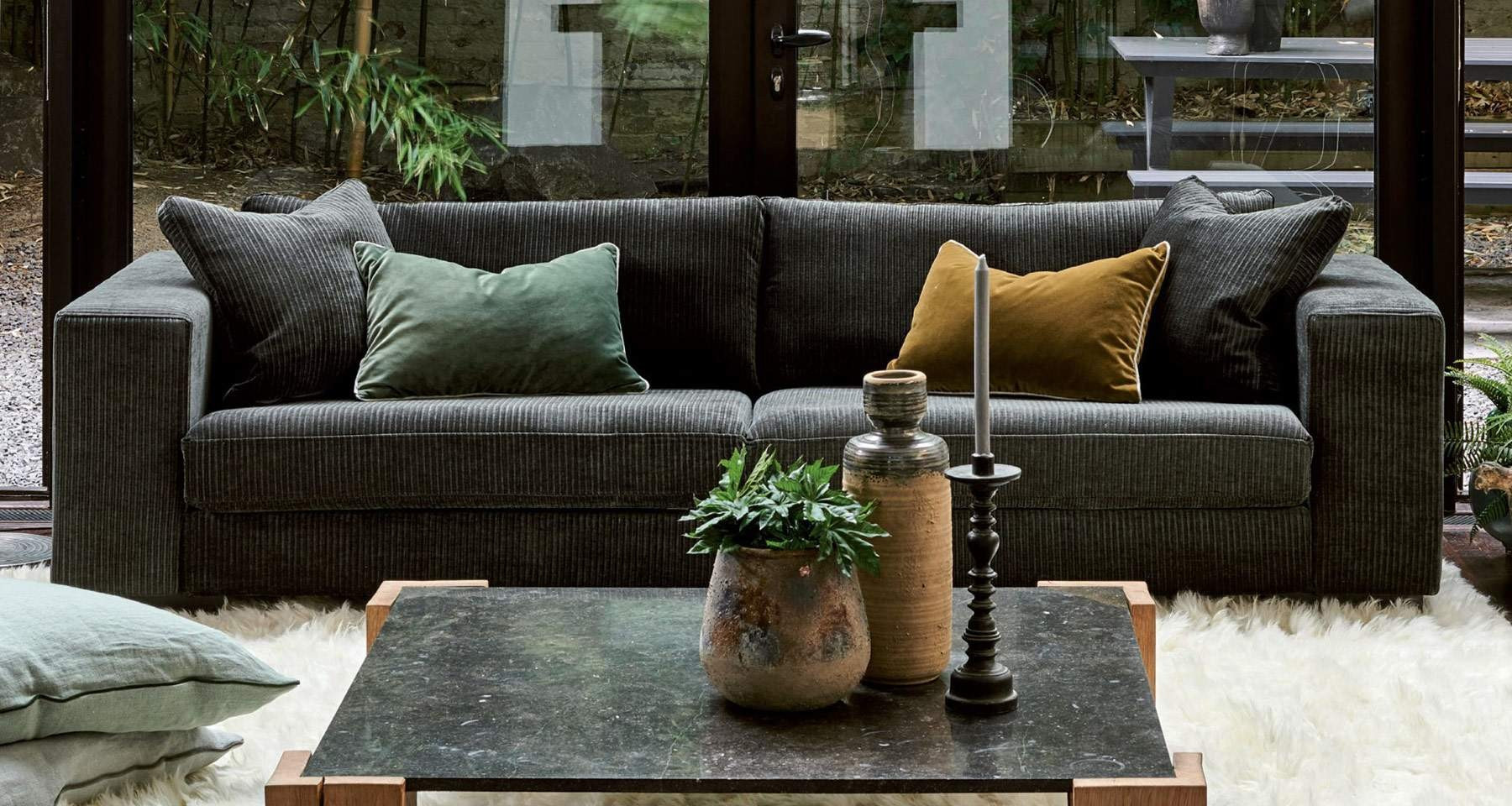 Canapé géant en tissu, Sofa de grande taille en tissu