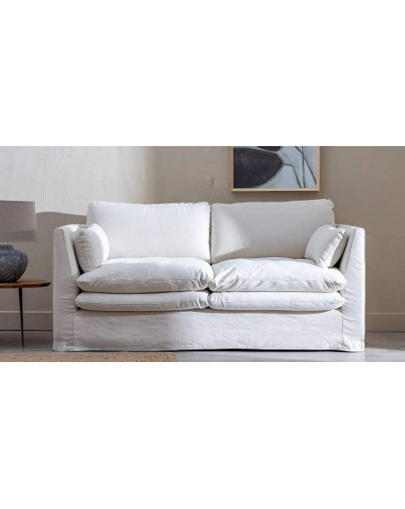Canapé grand confort moelleux avec double assise Aranjuez