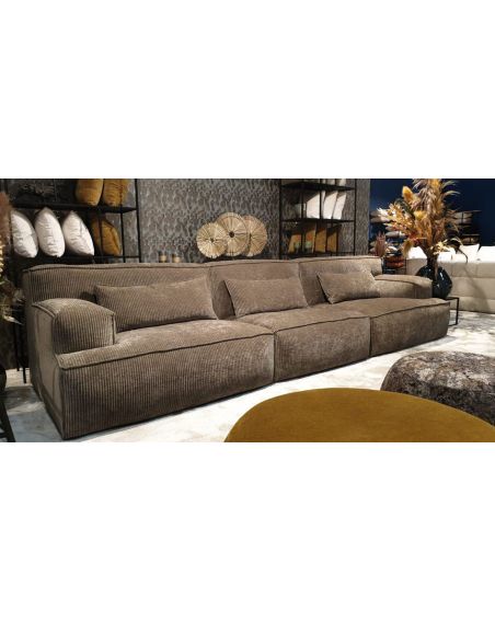 Canapé modulable assise basse confortable Manzoni