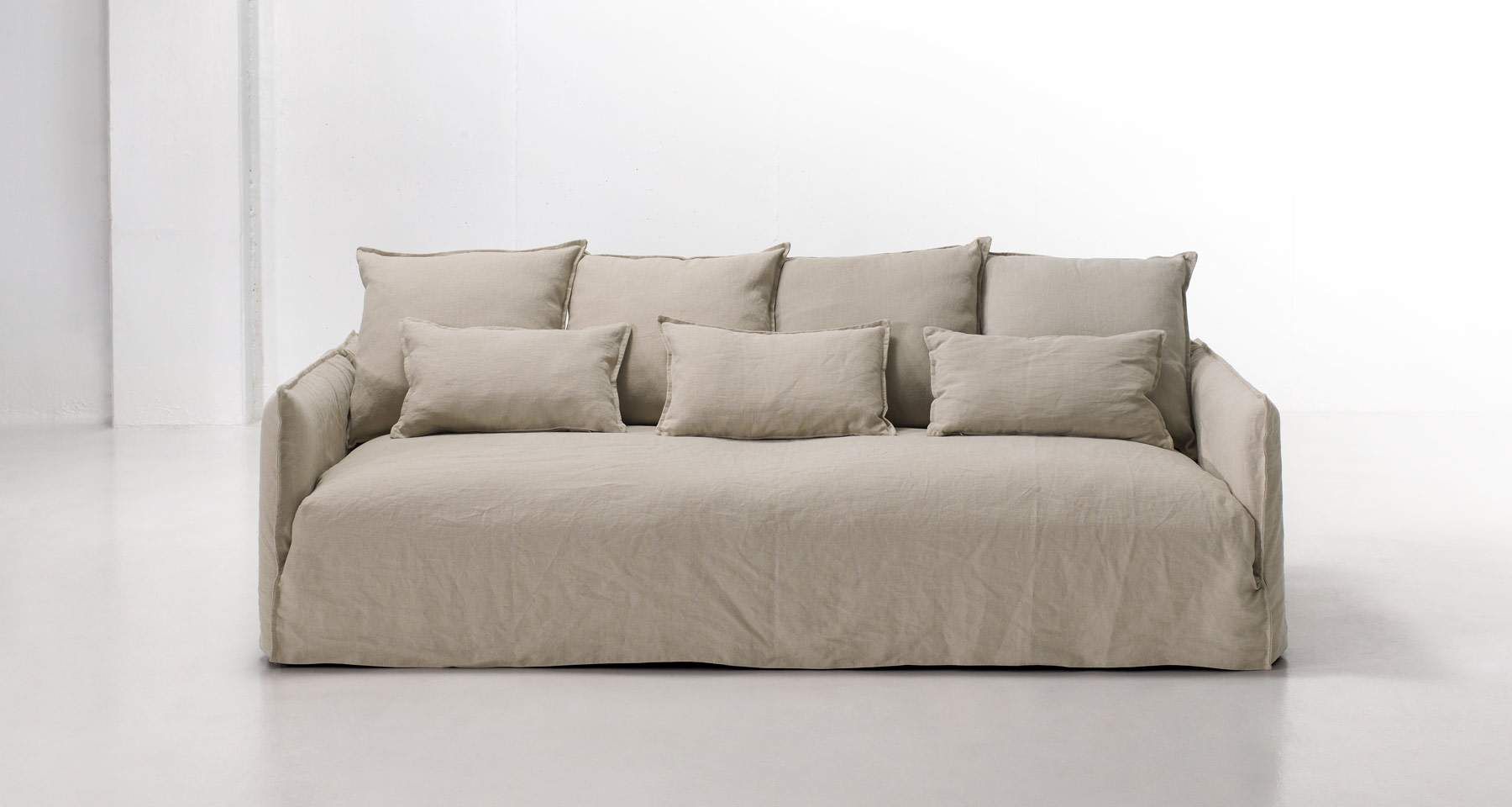 Canapé en lin : le charme d'un tissu naturel