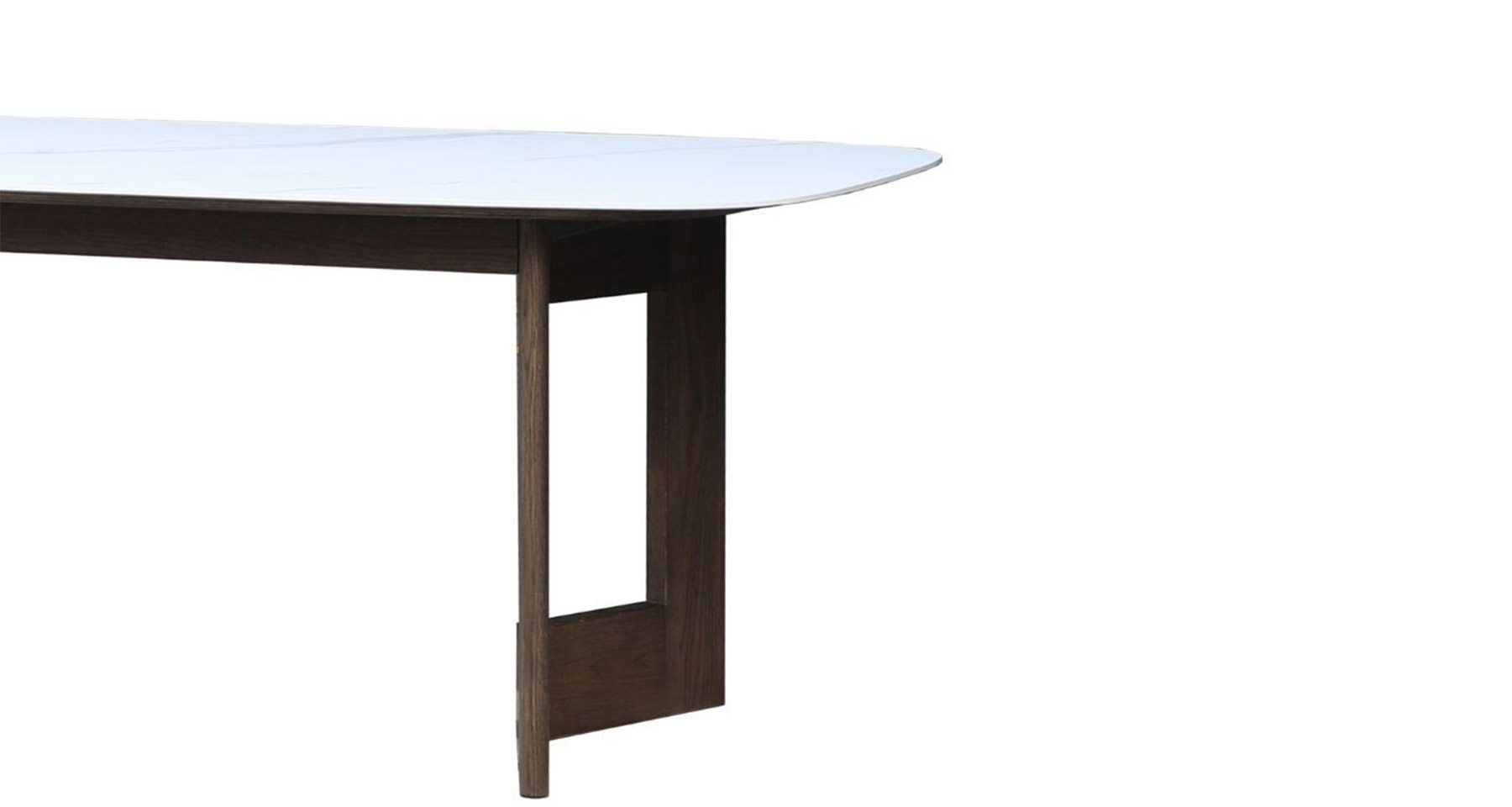 Table bois et pierre Manre marque Athezza