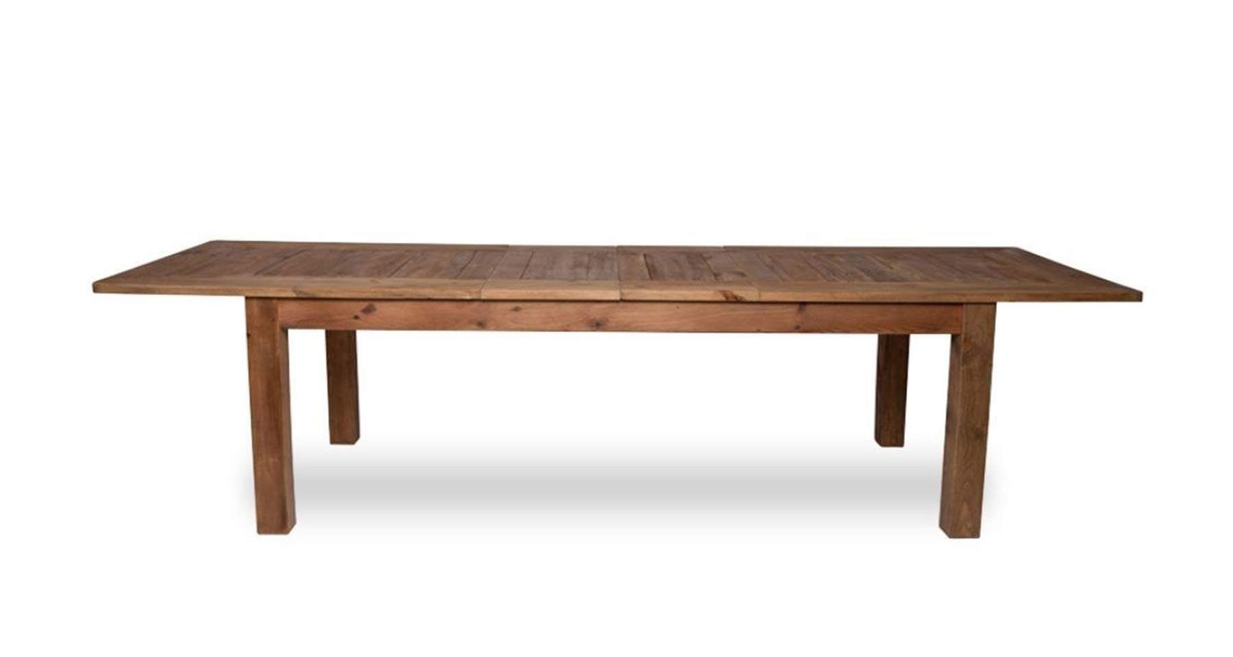 Table extensible 14 personnes en pin recyclé Mavora - Athezza