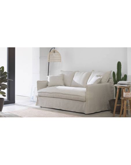 Petit canapé bohème chic avec convertible confortable Lisboa