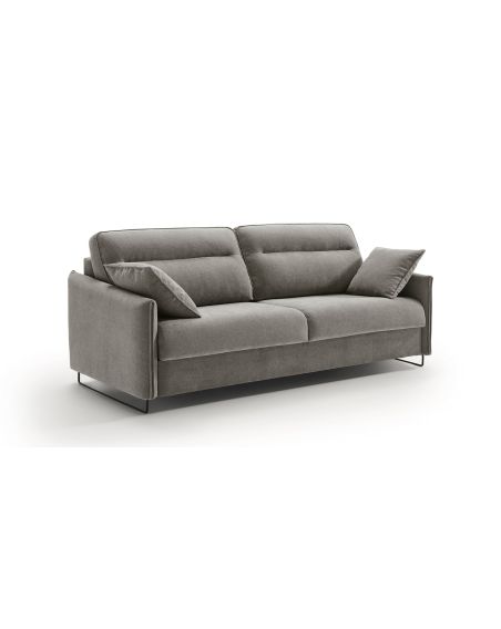 Canapé-lit design Thiago : matelas épais 18 cm, ouverture rapide